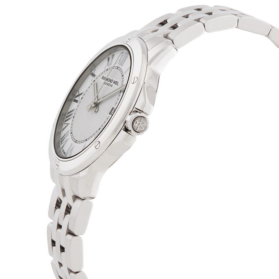 Raymond Weil Tango Quartz White Dial Men's Watch 5591-ST-00308 ...