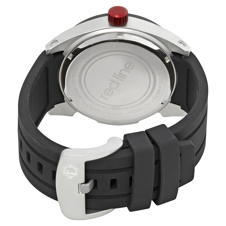 Red Line Jetstream Multiple Time Zone Black Men's Watch RL-10557-01-BB ...