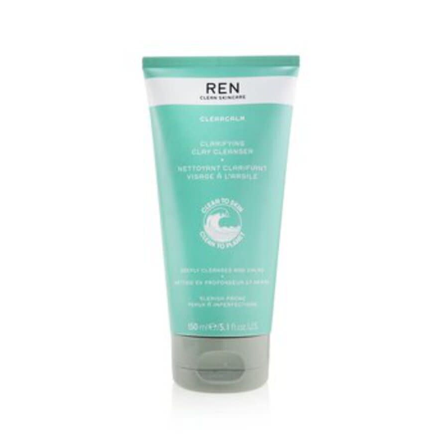 Ren - Clearcalm Clarifying Clay Cleanser (For Blemish Prone Skin) 150ml ...