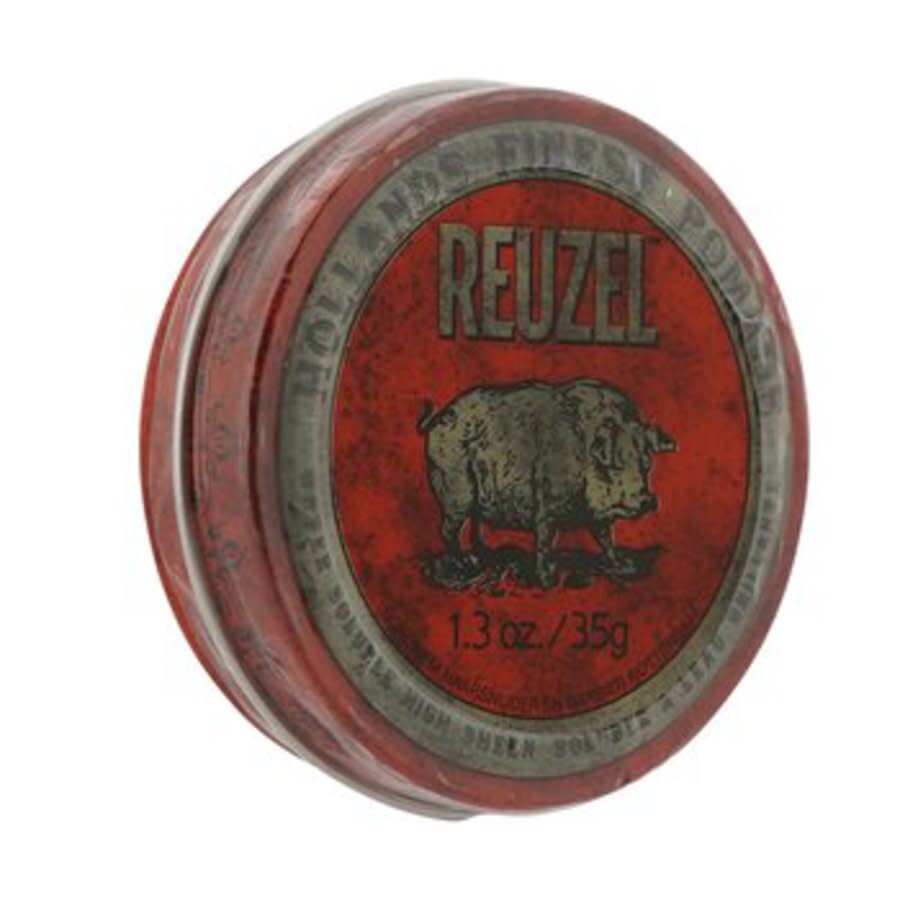 Reuzel Red Pomade 1.3 oz Water Soluble, High Sheen Hair Care ...