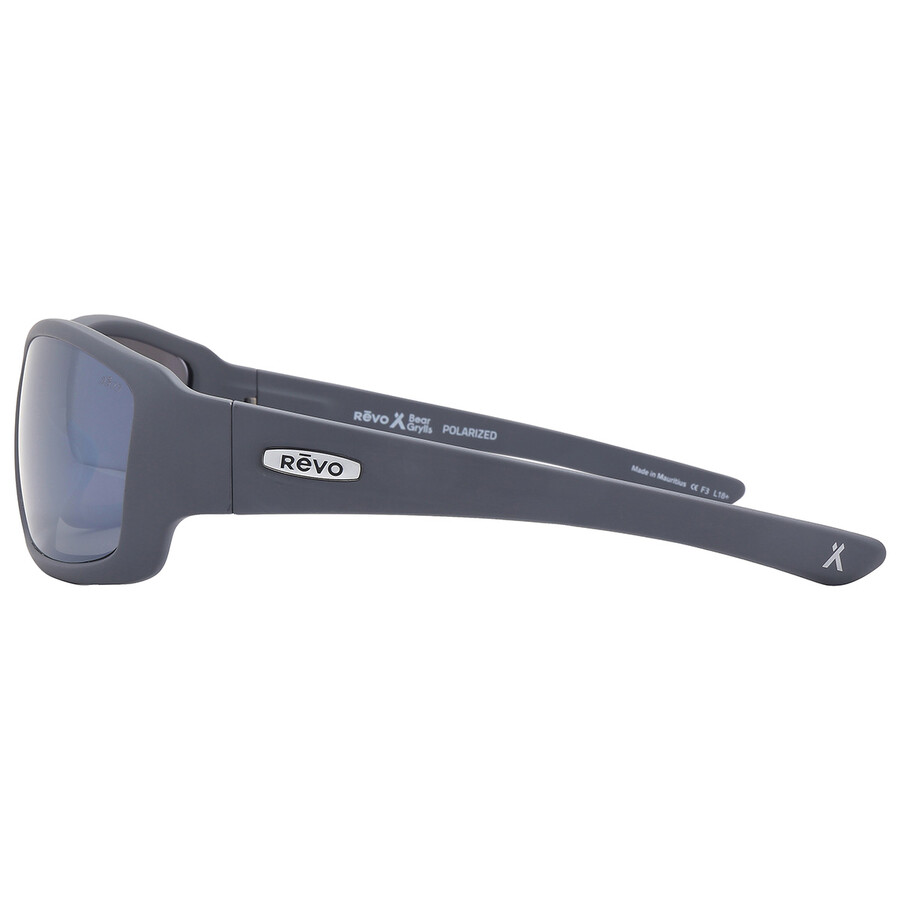 Revo Maverick Graphite Polarized Wrap Men's Sunglasses RE 1098 00 GY 63 ...