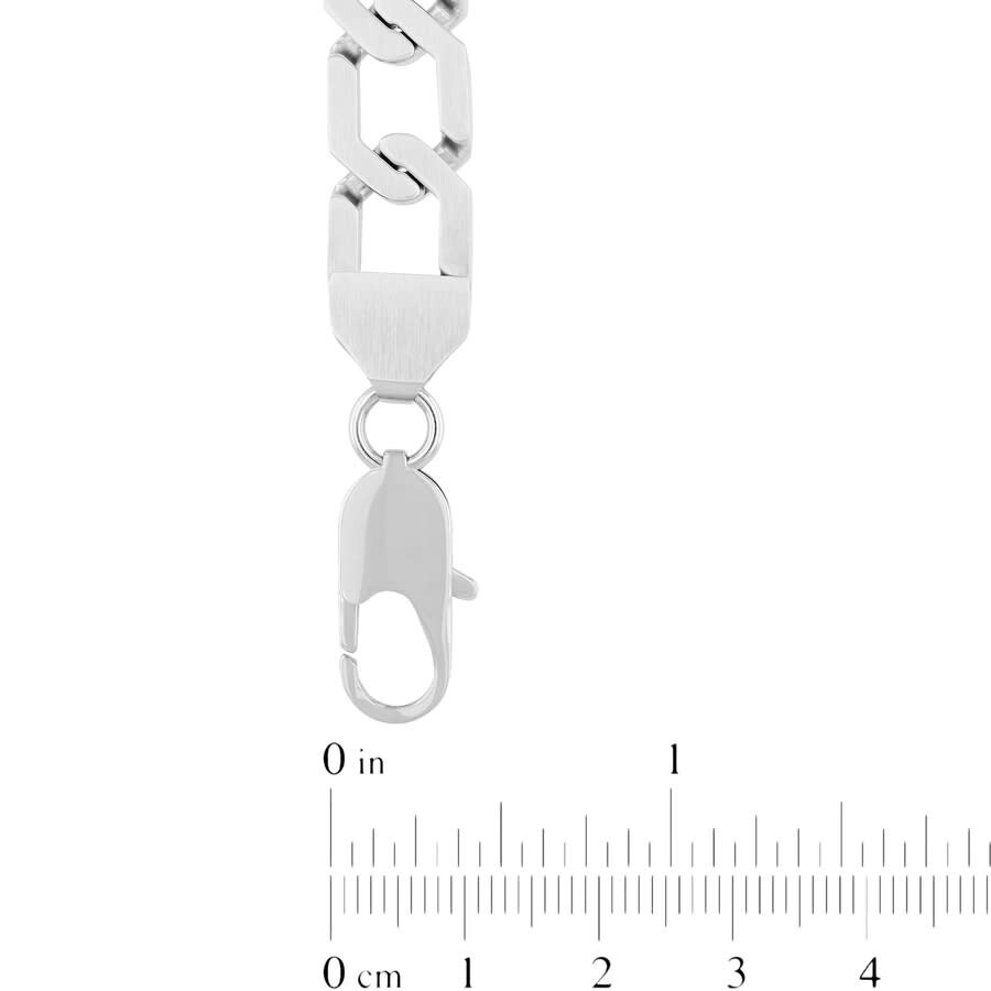 Robert Alton stainless steel 20-inch hexagon link chain TS18312 ...