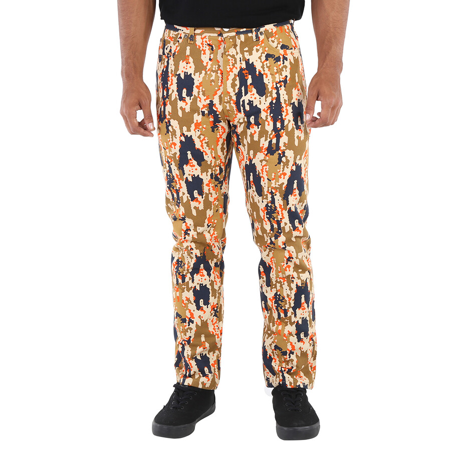 Roberto Cavalli Men's Geometric Python Print Jeans, Waist Size 30 ...