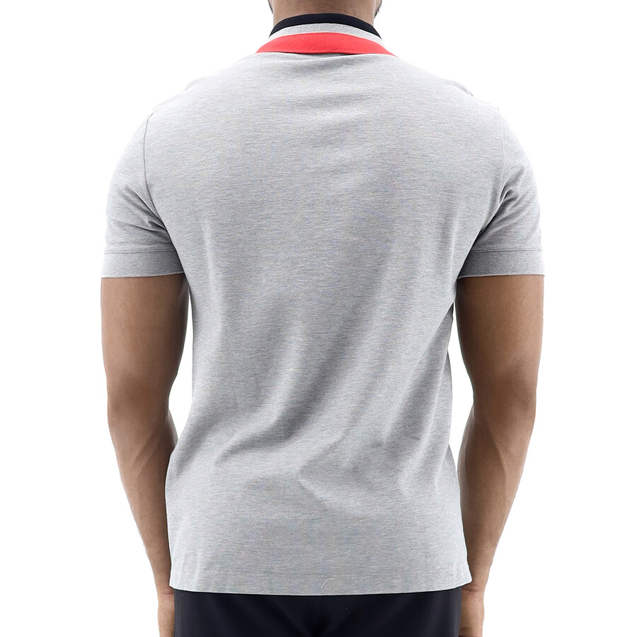 Roberto Cavalli Men's Melange Gray RC Monogram Polo Shirt, Size Medium INT683-KB006-05060 ...