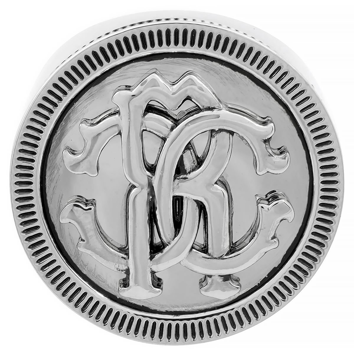 Roberto Cavalli Men's Rc Monogram Chevalier Ring, Size 16 HRG459-AM001 ...