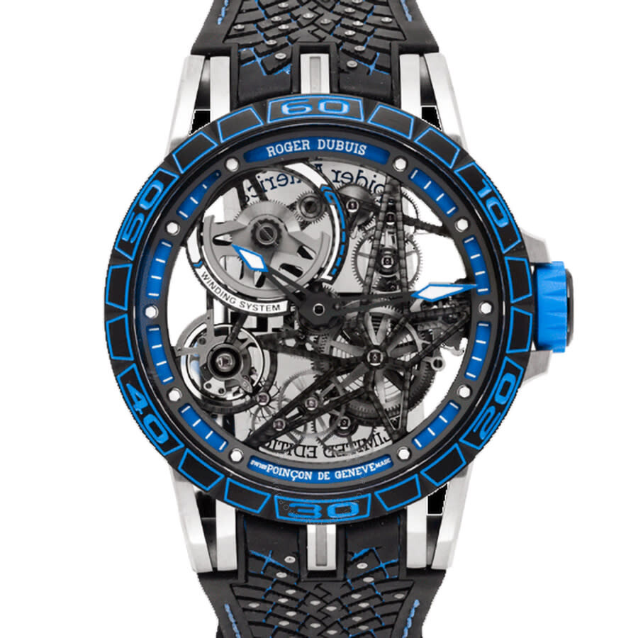 Roger Dubuis Excalibur Spider Pirelli Automatic Men's Watch DBEX0857 ...