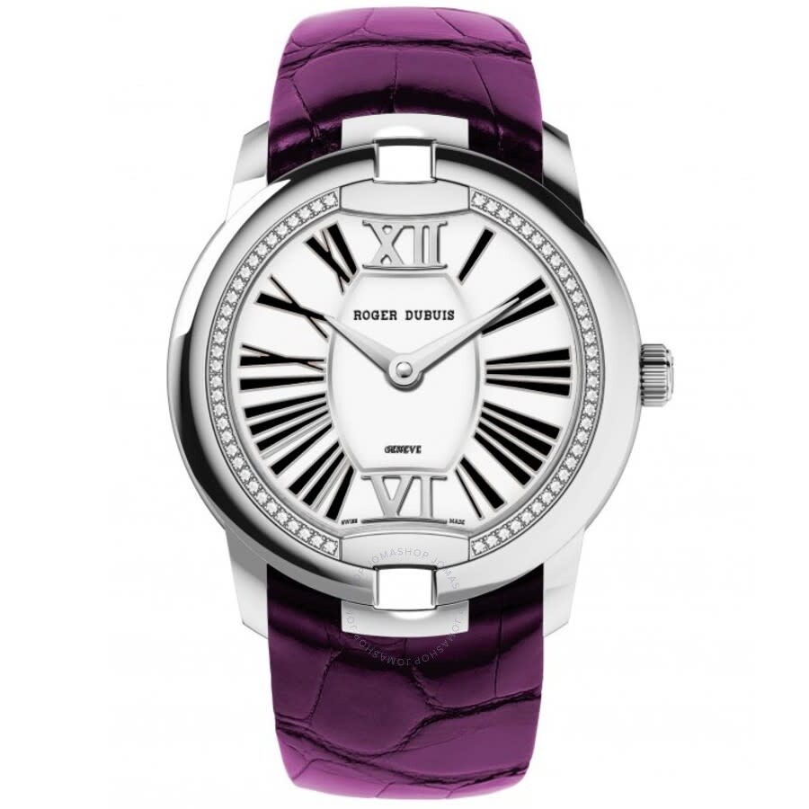 Roger Dubuis Velvet Automatic Diamond Silver Dial Ladies Watch DBVE0071 ...