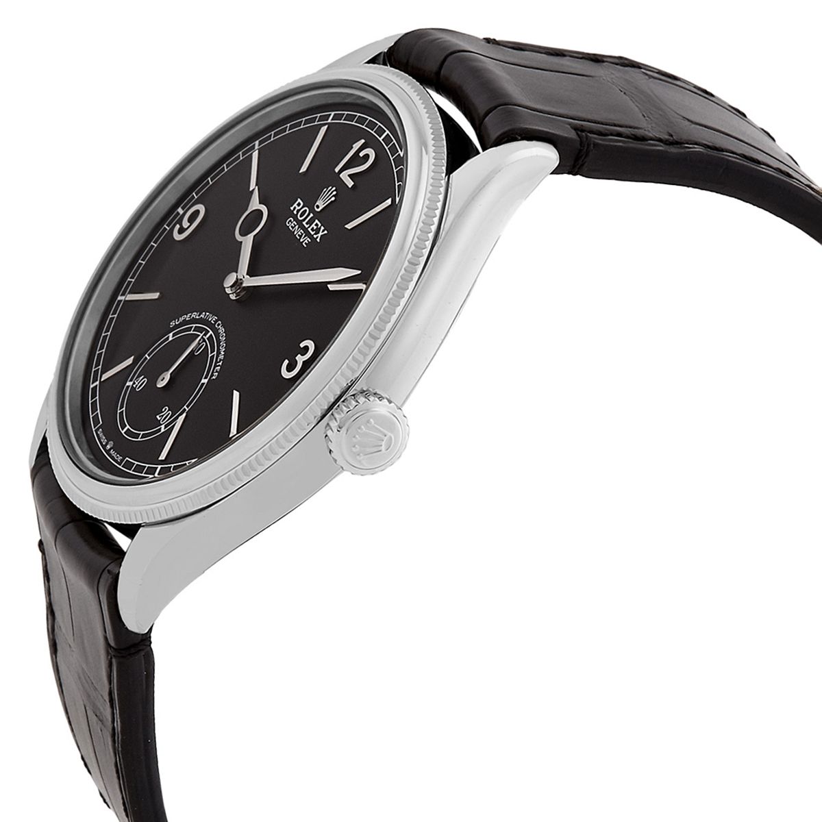 Rolex 1908 Automatic Black Dial Men's Watch 52509-0002 - Watches, 1908 ...