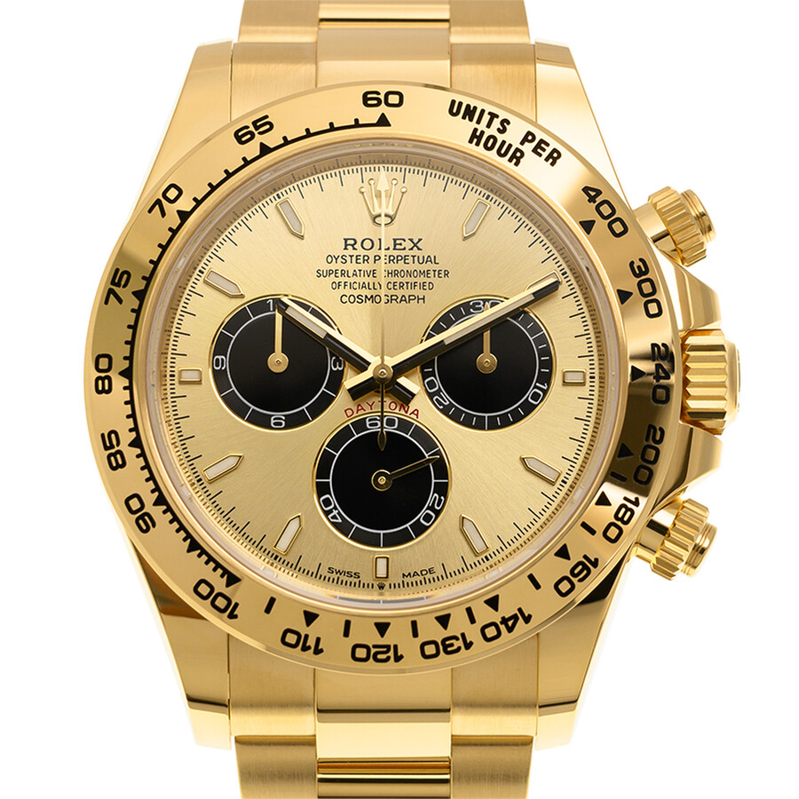 Rolex Cosmograph Daytona Chronograph Automatic Chronometer Gold Dial ...