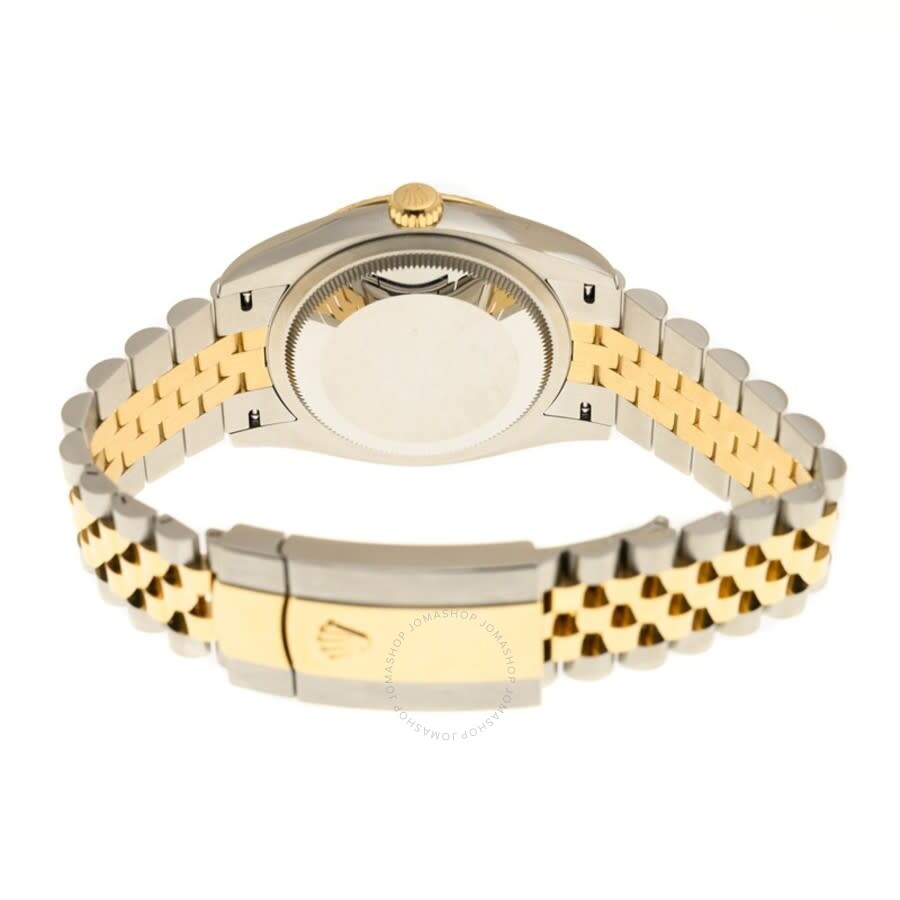 Rolex Datejust 36 Golden Palm-Motif Diamond Dial Automatic Men's Steel and 18KT Yellow Gold ...