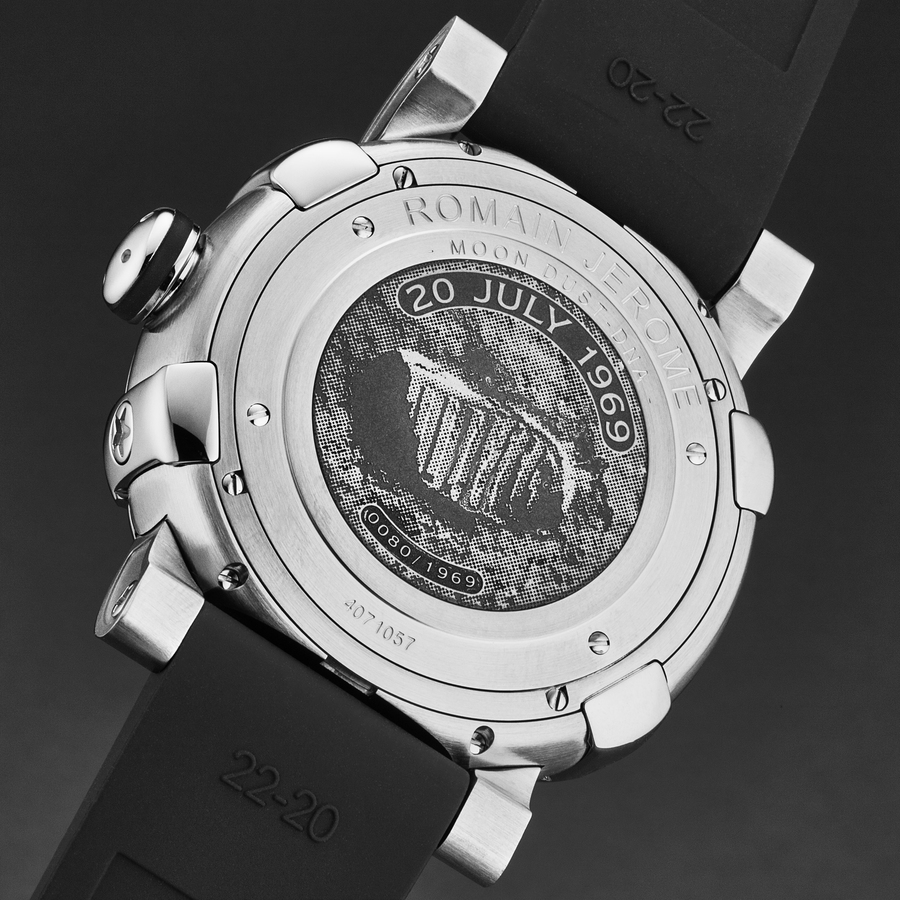 Romain Jerome Moon dust Automatic Orange Dial Men's Watch RJMDAU.901.10 ...