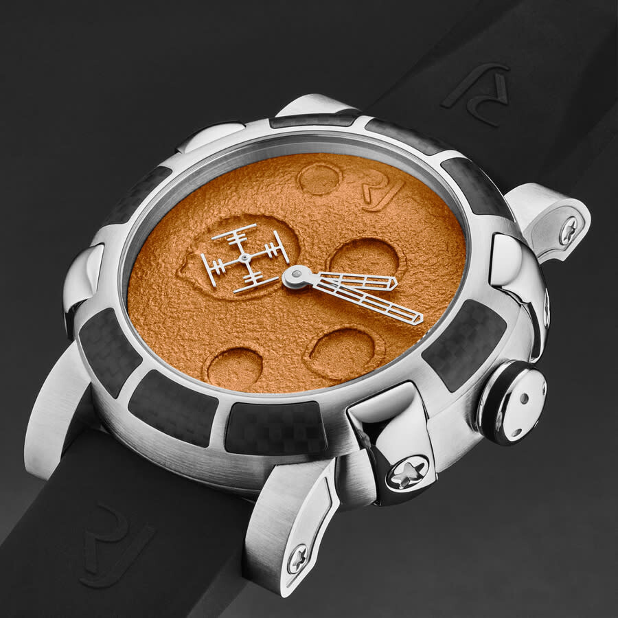 Romain Jerome Moon dust Automatic Orange Dial Men's Watch RJMDAU.901.10 ...