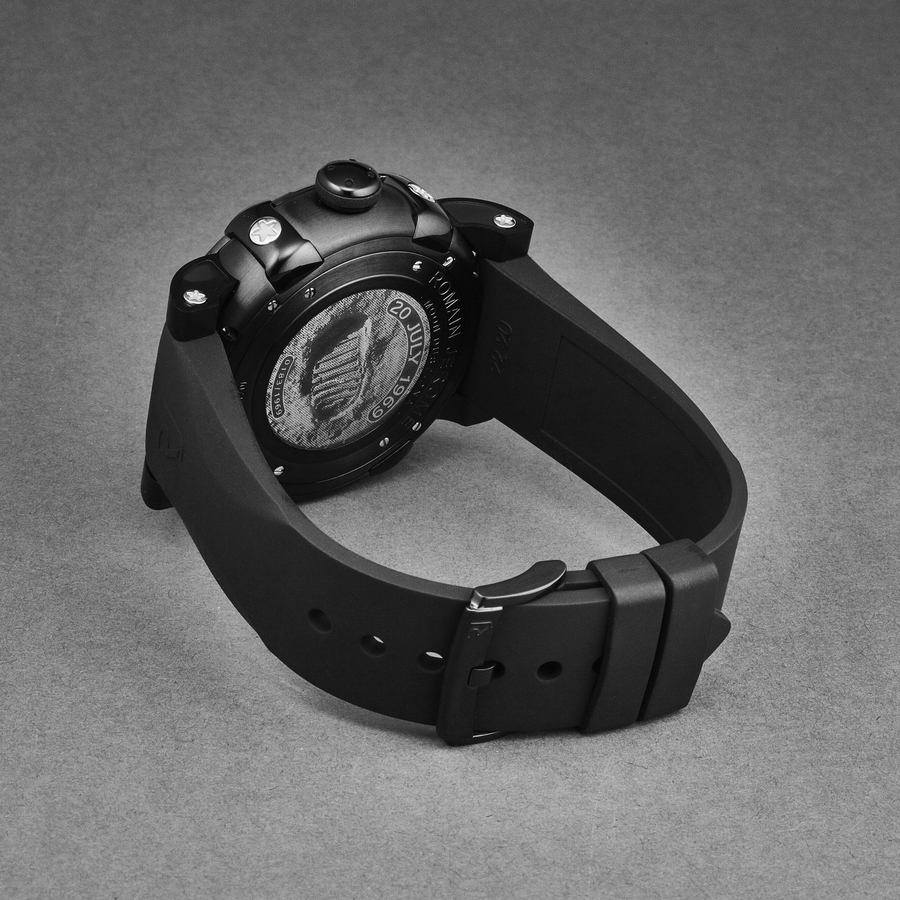 Romain Jerome Moon Dust Automatic Orange Dial Men's Watch RJ.MD.AU.901. ...
