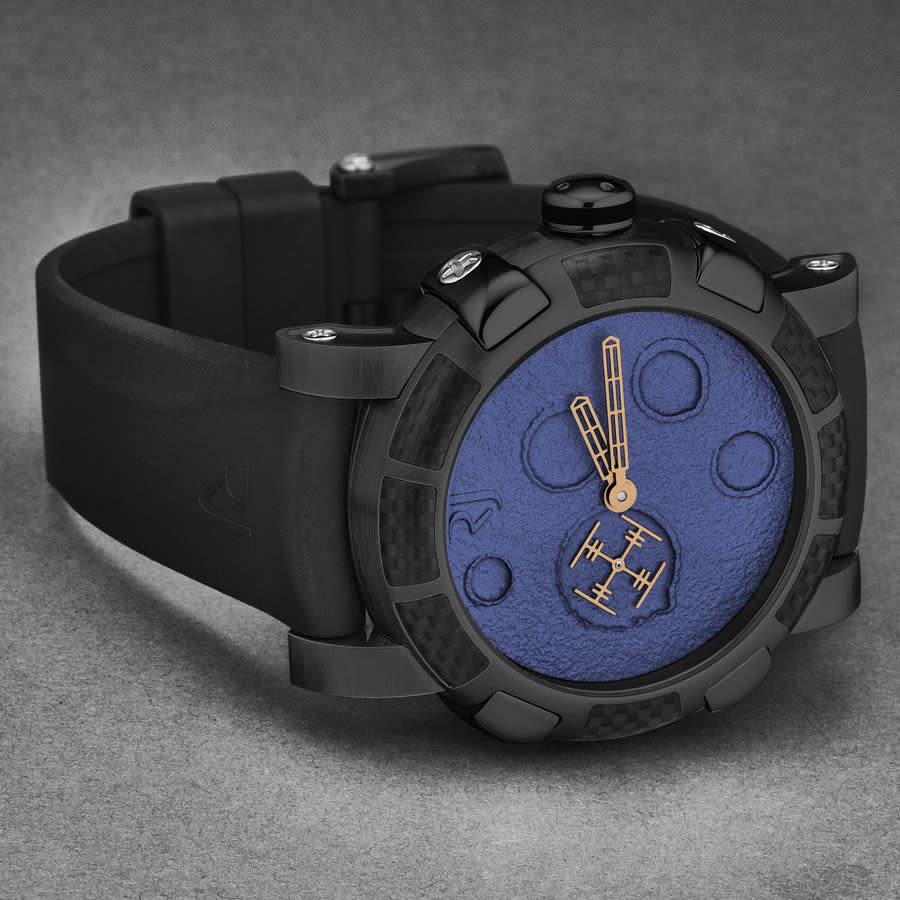 Romain Jerome Moon Dust Blue Dial Men's Watch RJ.MD.AU.503.20 - Watches ...
