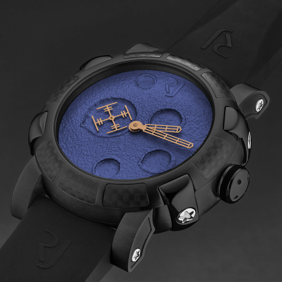 Romain Jerome Moon Dust Blue Dial Men's Watch RJ.MD.AU.503.20 - Watches ...