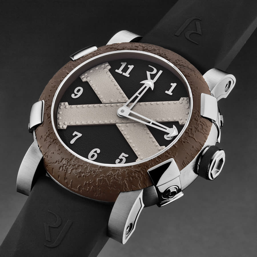 Romain Jerome Titanic A La Grande Automatic Black Dial Men's Watch RJ ...