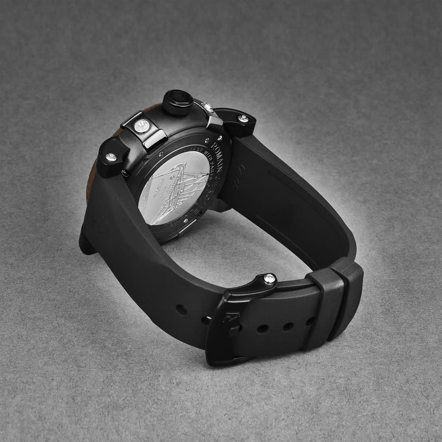 Romain Jerome Titanic A La Grande Automatic Black Dial Men's Watch RJ ...
