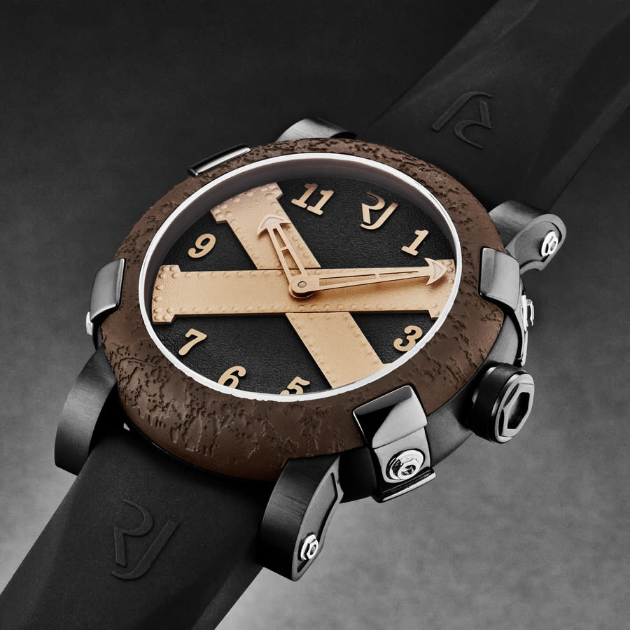 Romain Jerome Titanic A La Grande Automatic Black Dial Men's Watch RJ ...