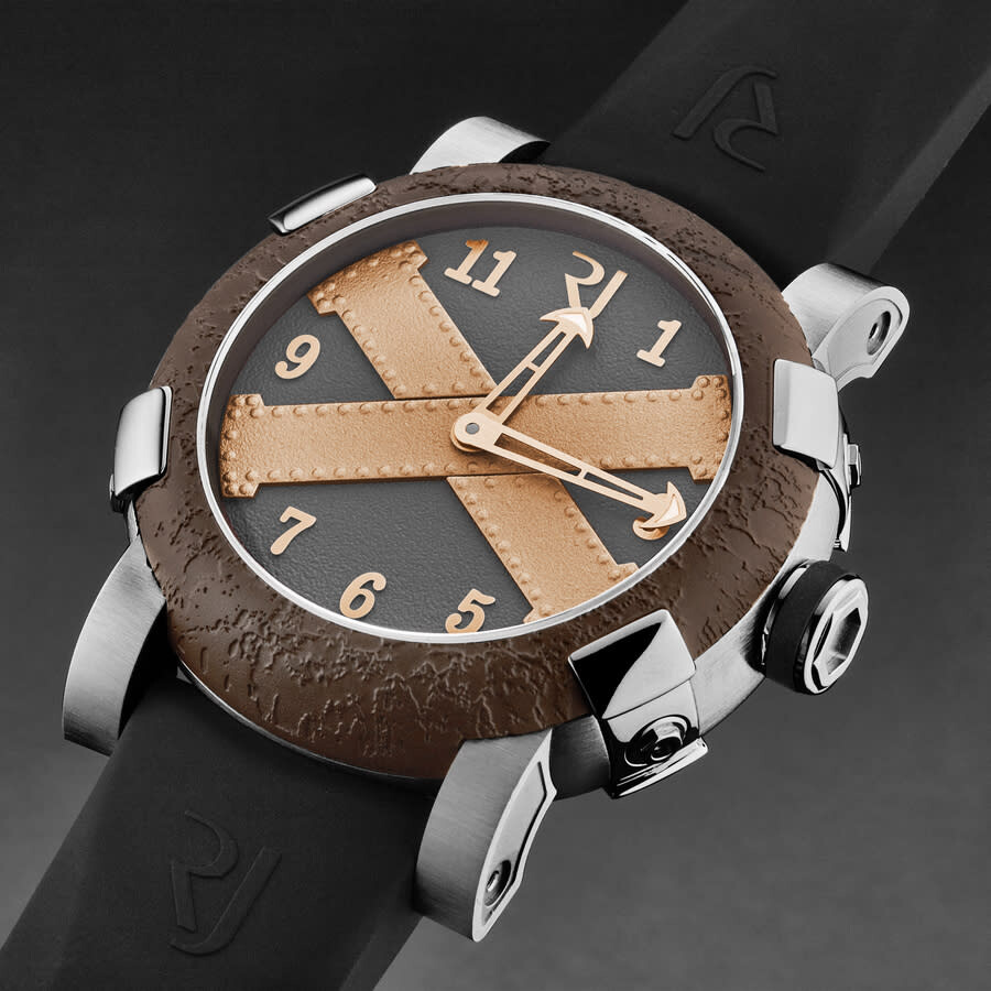 Romain Jerome Titanic A La Grande Grey Dial Men's Watch RJ.TG.AU.403.10 - Watches, Titanic A La ...