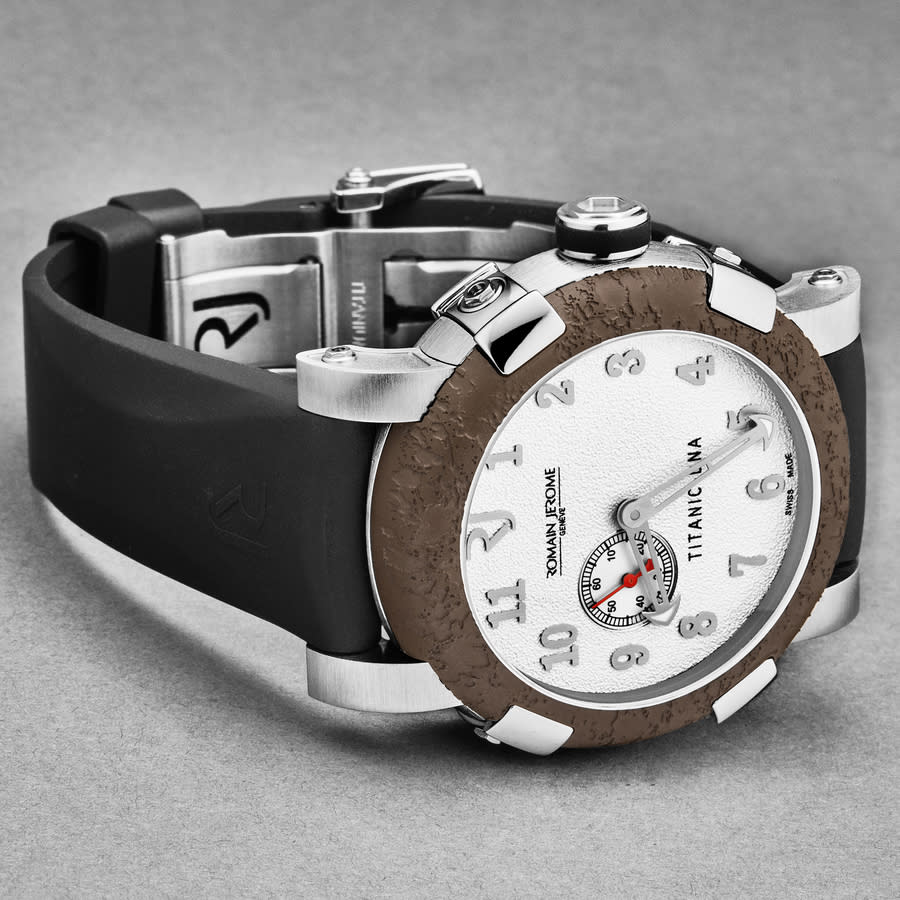 Romain Jerome Titanic Automatic White Dial Men's Watch RJTIAU.201.10 ...