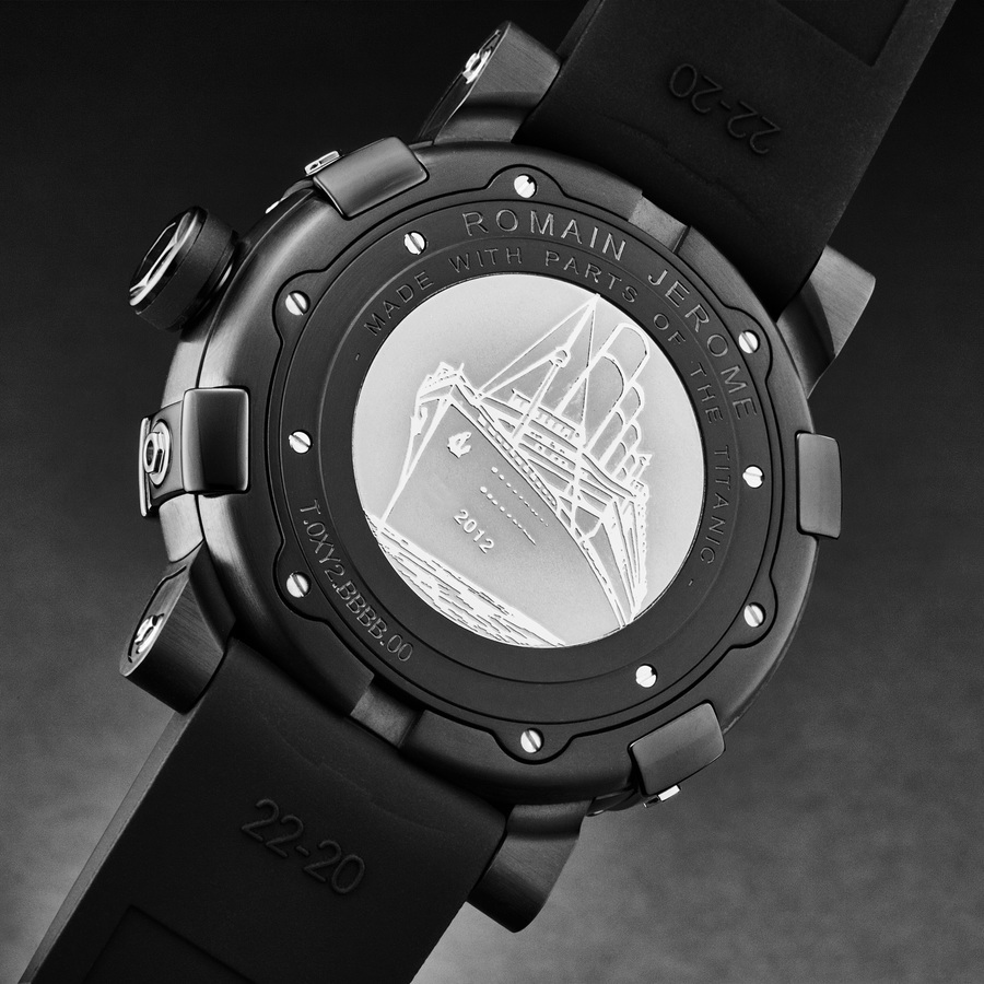 Romain Jerome Titanic Black Dial Men's Watch RJ.TI.AU.103.20 - Watches ...