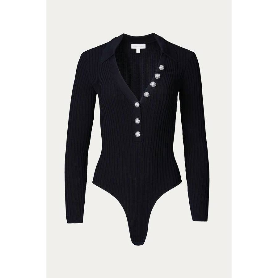 Ronny Kobo Ladies Tasmine Bodysuit Black 67421-Black - Apparel - Jomashop