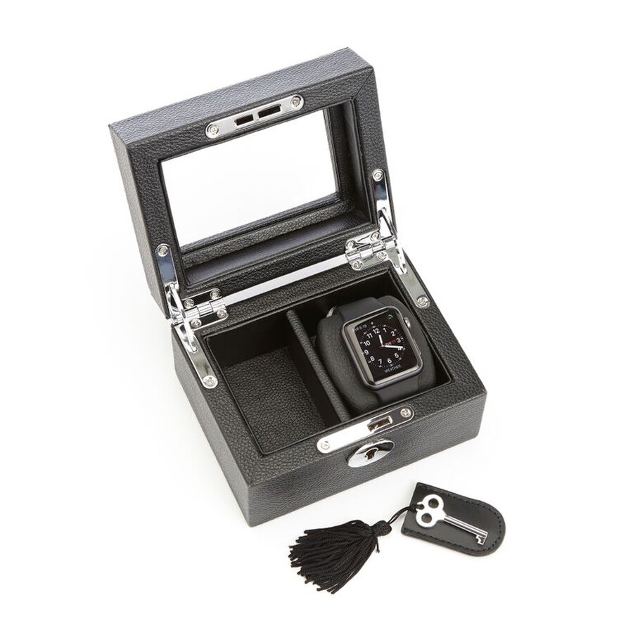 Royce Leather Luxury Smart Watch Box and USB Charging Storage Unit for ...