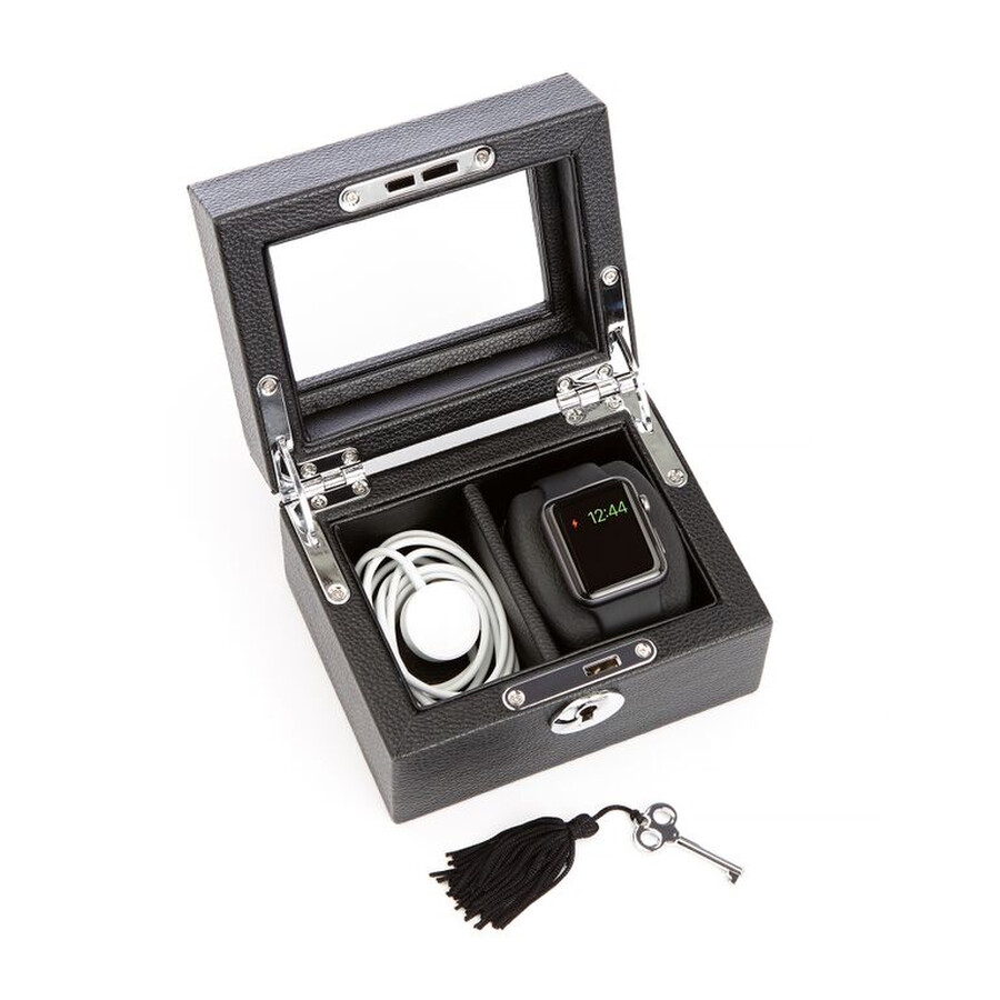 Royce Leather Luxury Smart Watch Box and USB Charging Storage Unit for ...
