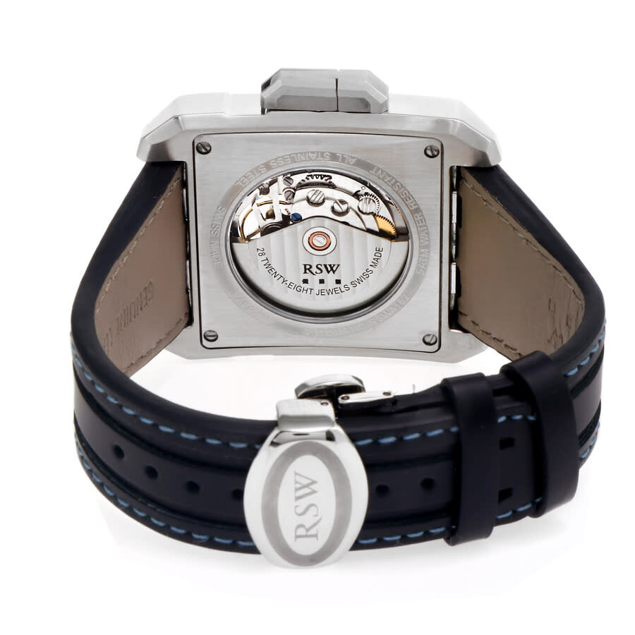 Rsw Cross Road Automatic Blue Dial Men's Watch RSWA152-SL-9B ...