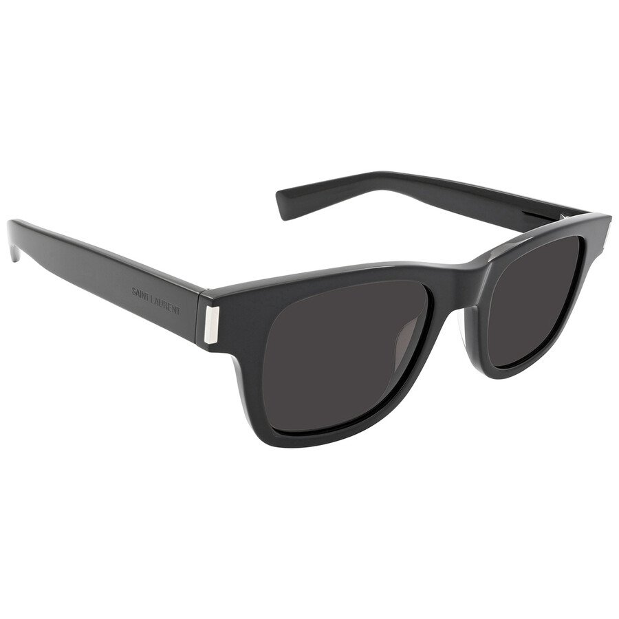 Saint Laurent Black Rectangular Unisex Sunglasses SL 564 001 47 ...