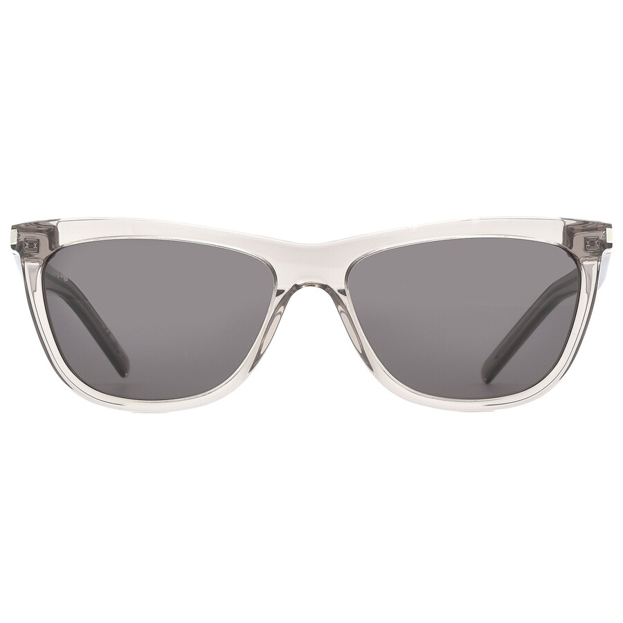 Saint Laurent Grey Cat Eye Ladies Sunglasses SL 515 006 58 889652377803 - Sunglasses - Jomashop