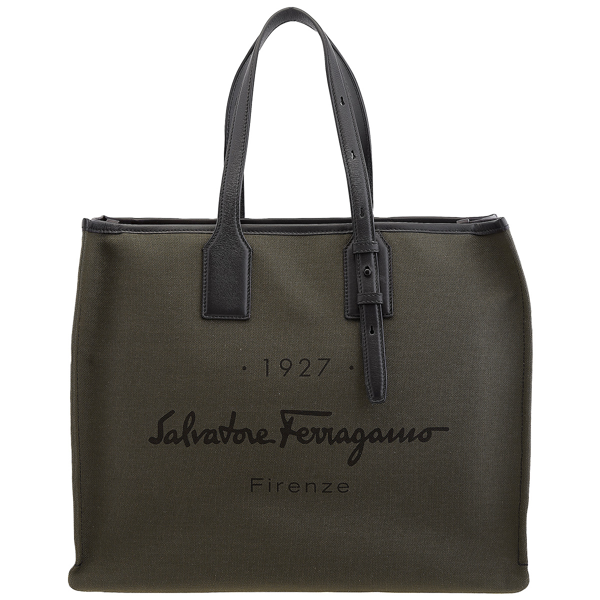 Ferragamo Salvatore Ferragamo 1927 Signature Firenze Tote Bag 240842 ...
