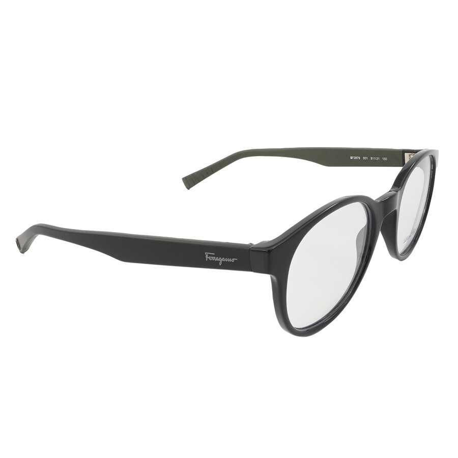 Salvatore Ferragamo Demo Round Men's Eyeglasses SF2879 001 51 SF2879 ...