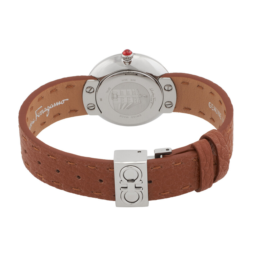 Ferragamo Forever Quartz Silver Dial Ladies Watch SFNL00120 ...