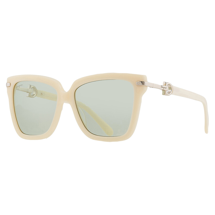 Salvatore Ferragamo Green Butterfly Ladies Sunglasses Sf1085s 103 57