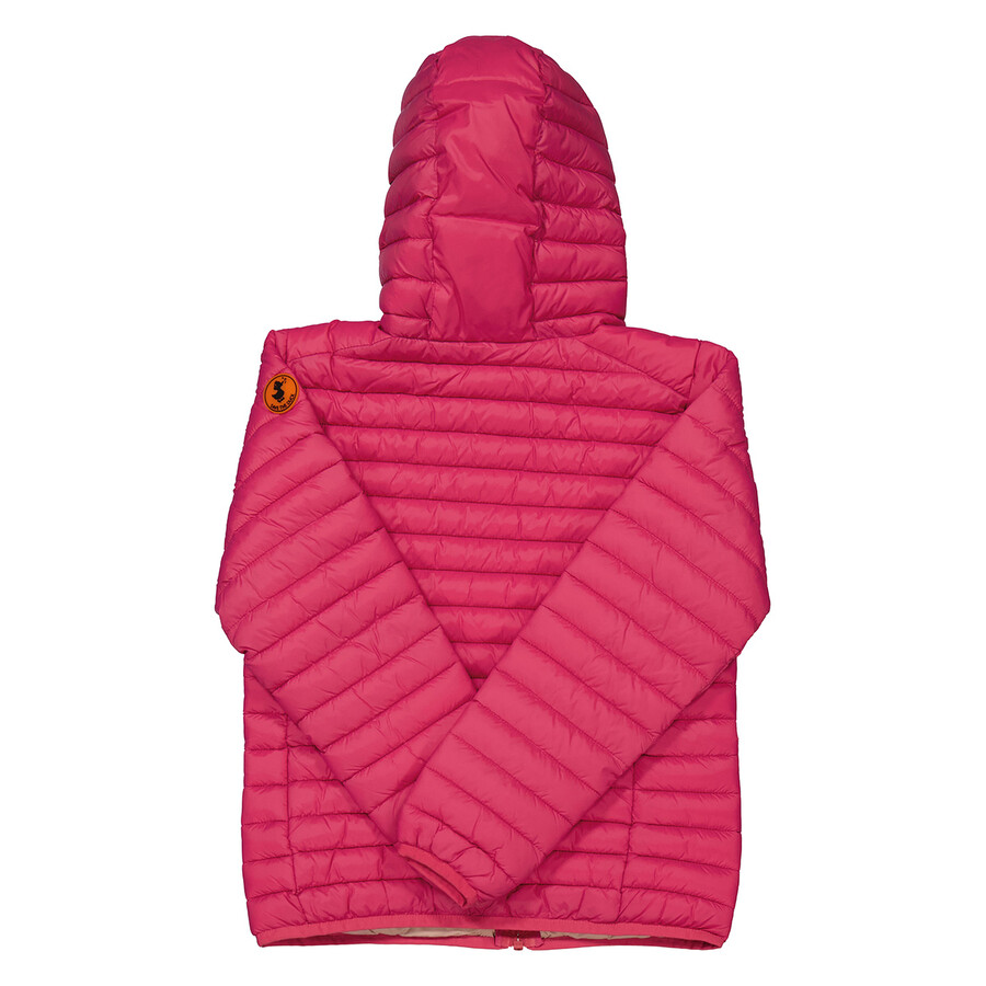 Save The Duck Girls Gem Pink Ana Down Puffer Jacket, Size 4 J32310G ...