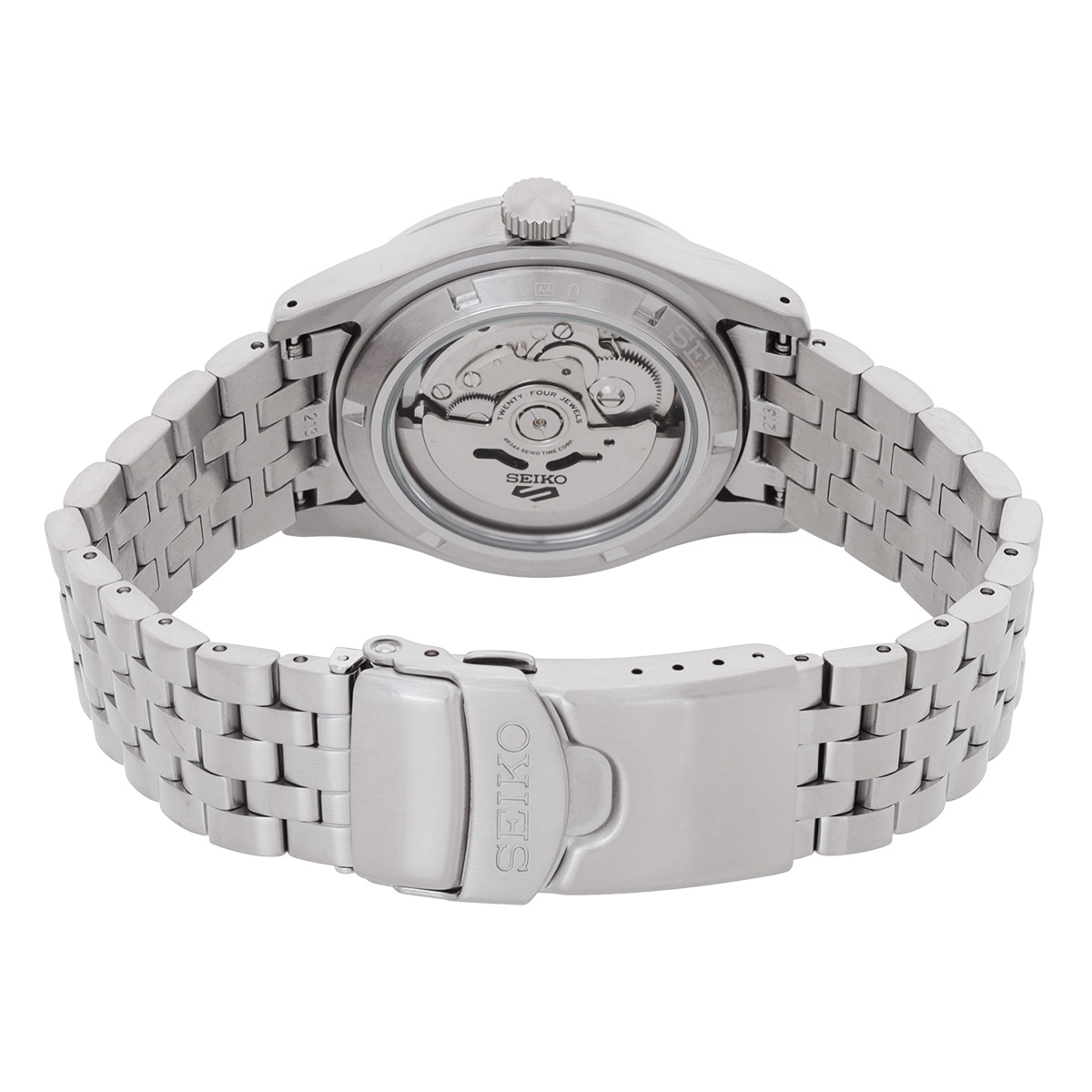 Seiko 5 Sports GMT Automatic Black Dial Men's Watch SSK023K1 ...
