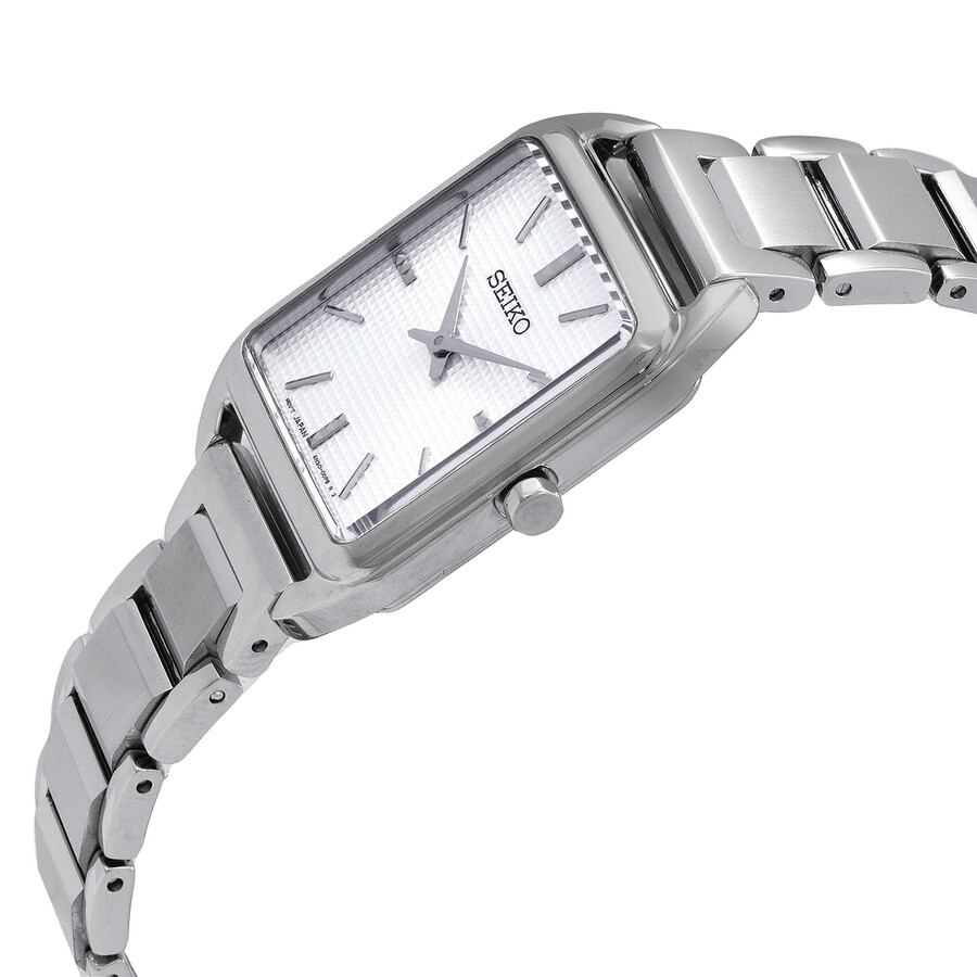Seiko Essentials Quartz Silver Dial Ladies Watch SWR073 4954628246059 ...