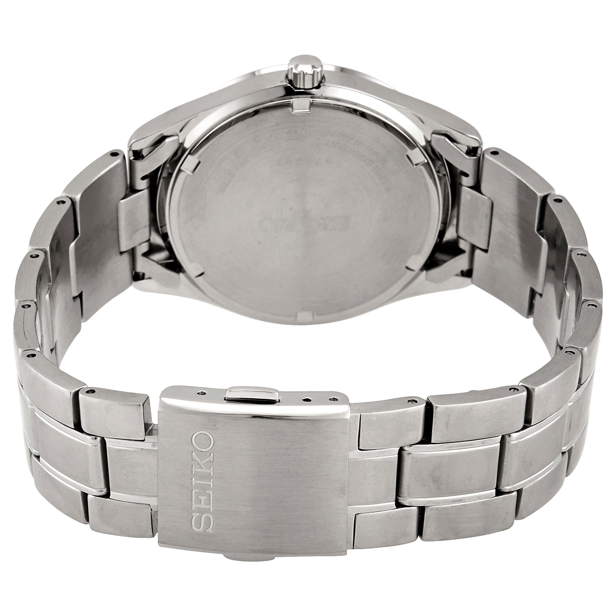 Seiko Essentials Quartz Black Dial Men's Watch SUR361 029665204042 ...