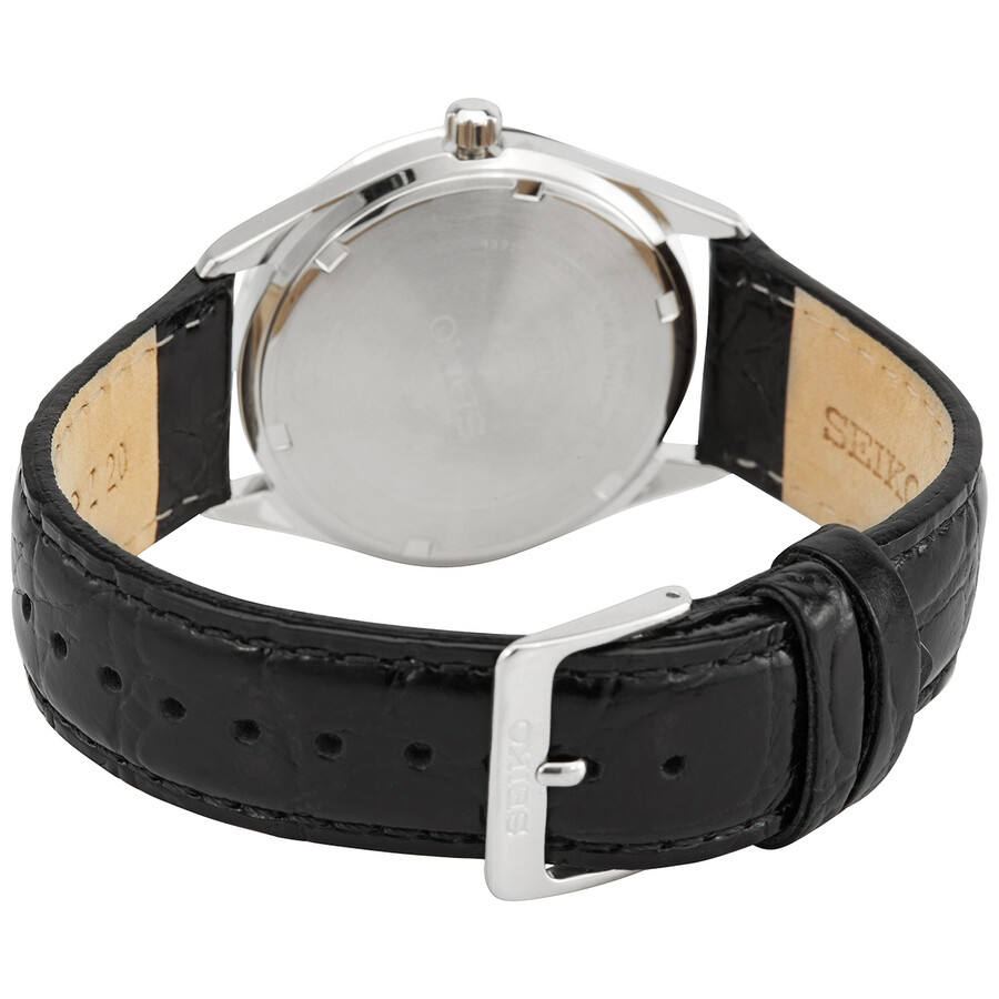 Seiko Essentials Quartz Silver Dial Men's Watch SUR365 029665204073 ...