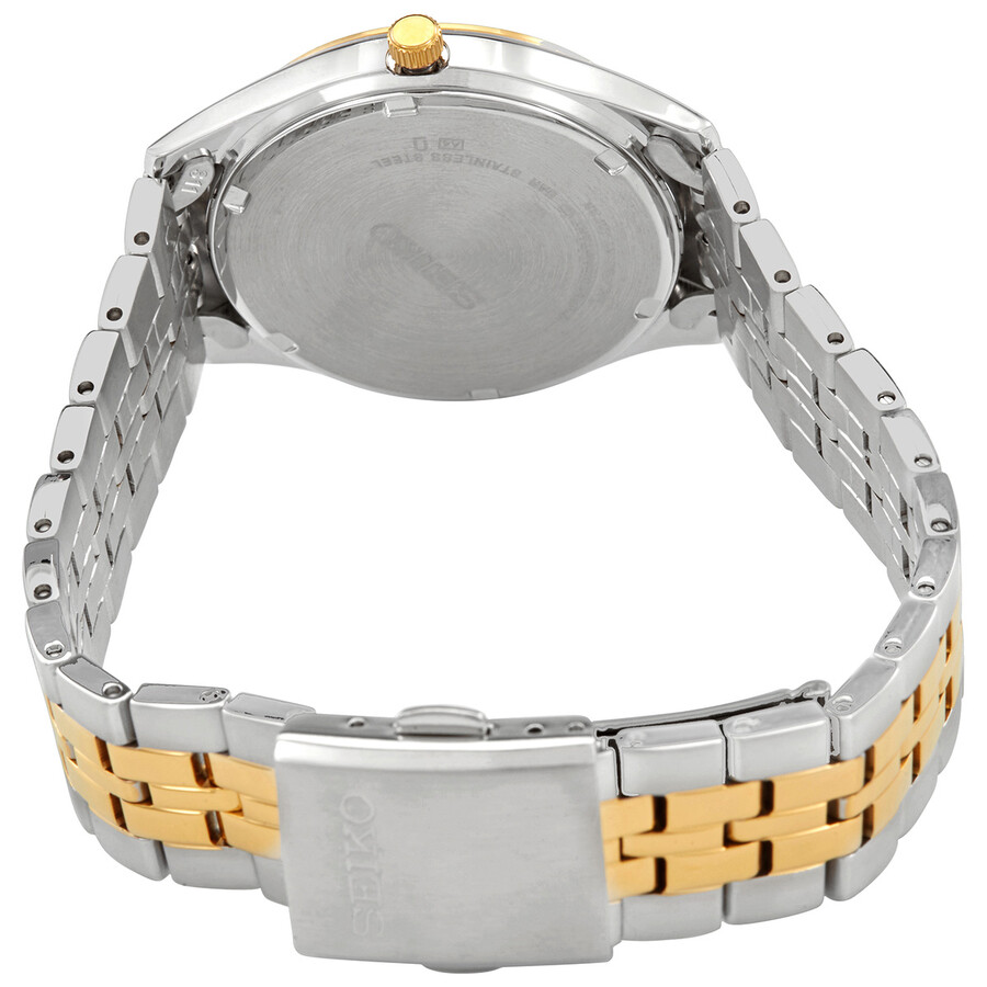 Seiko Essentials Quartz Silver Dial Men's Watch SUR430 029665207012 ...