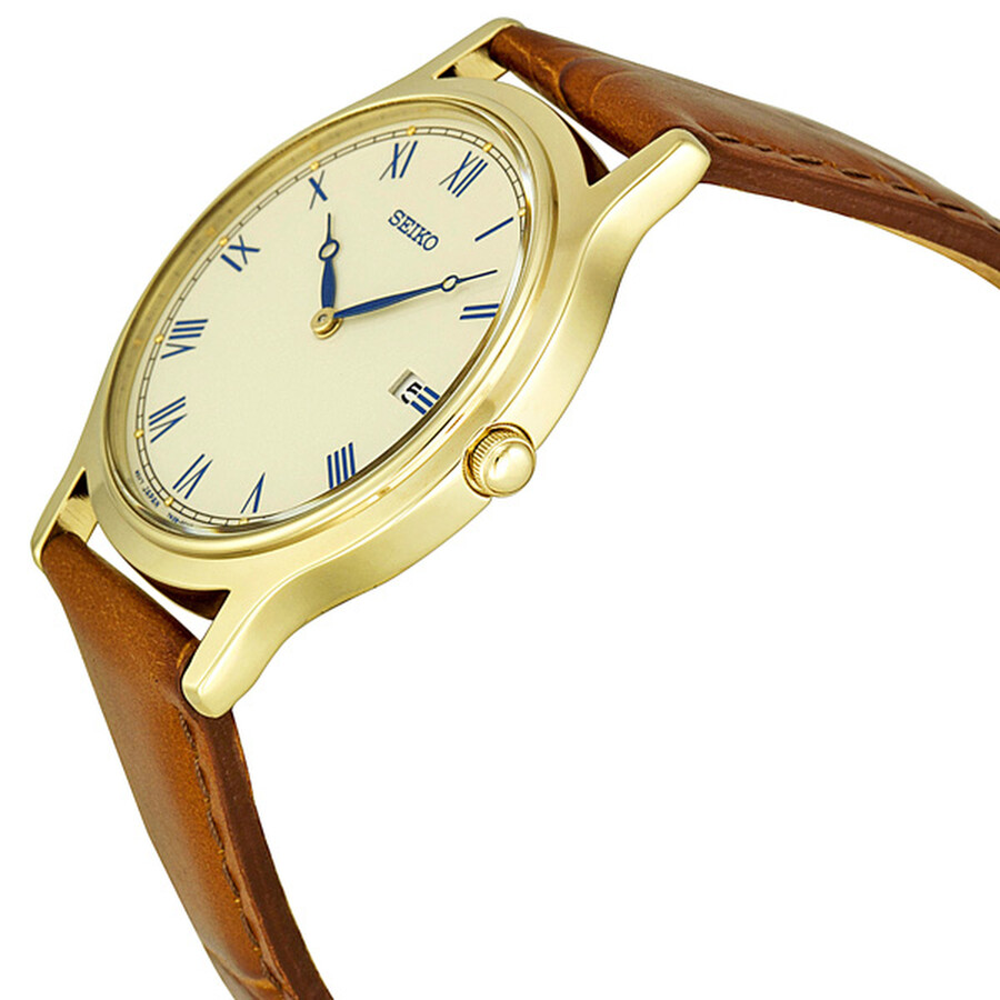 Seiko Gold-tone Casual Men's Watch SKP332 0029665143723 - Watches ...