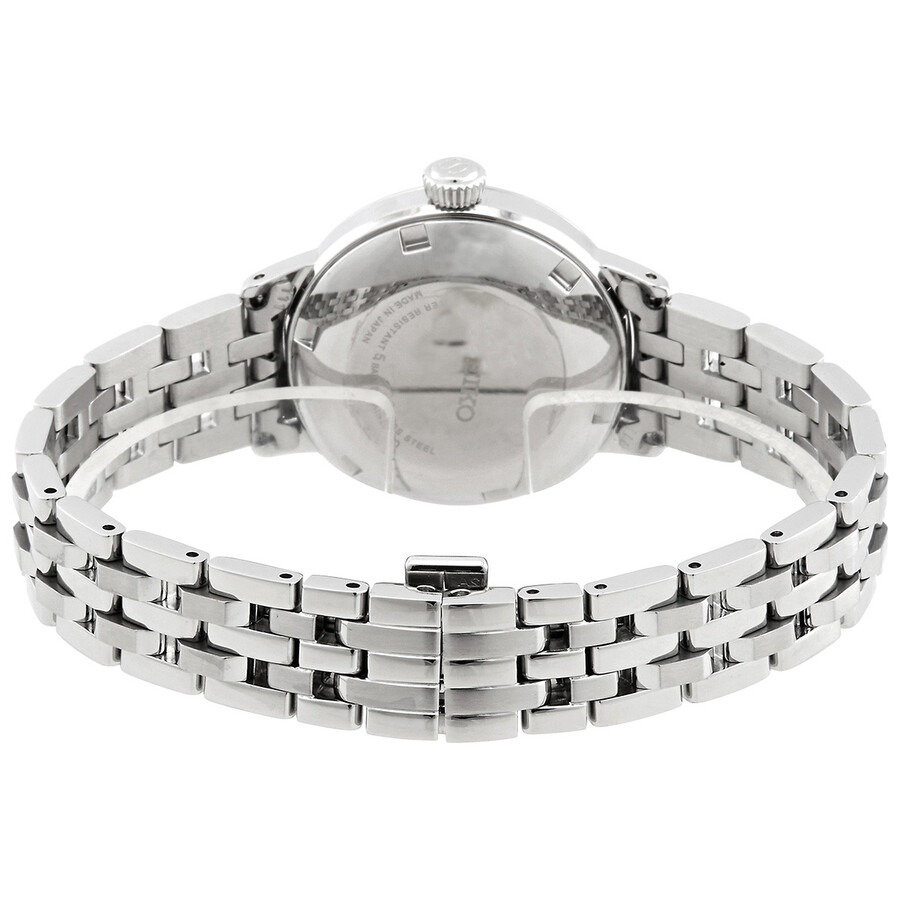 Seiko Presage Automatic Diamond Blue Dial Ladies Watch SRE007J1 ...