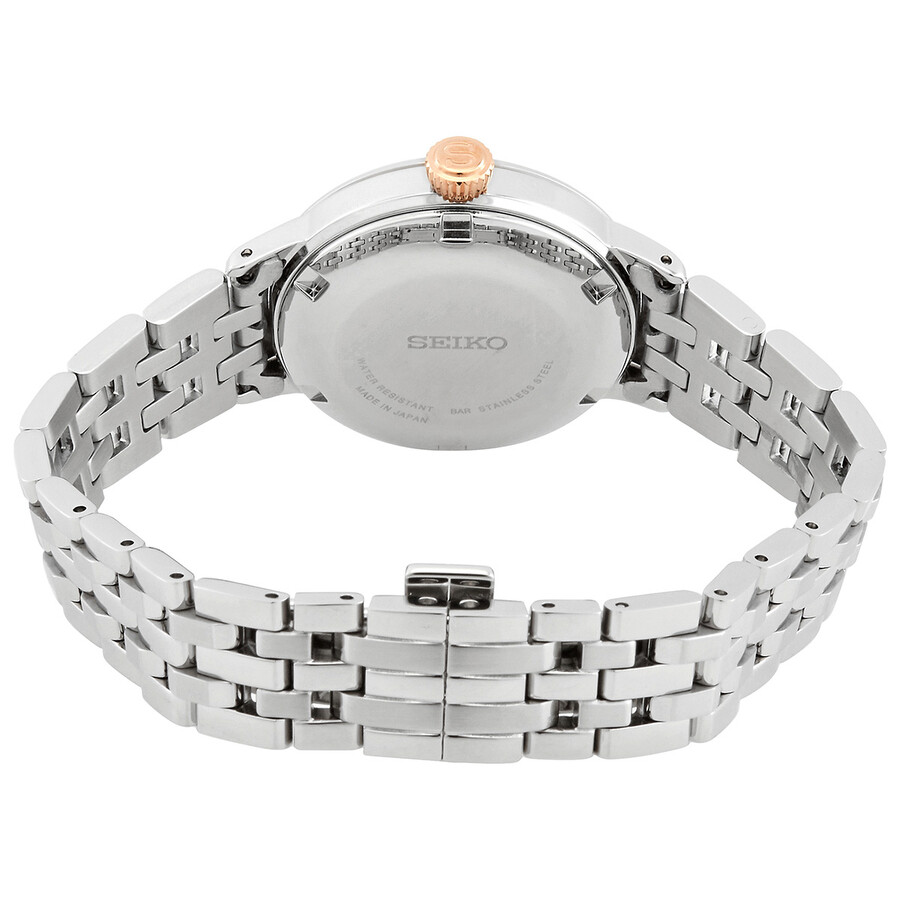 Seiko Presage Cocktail Automatic Diamond White Dial Ladies Watch ...