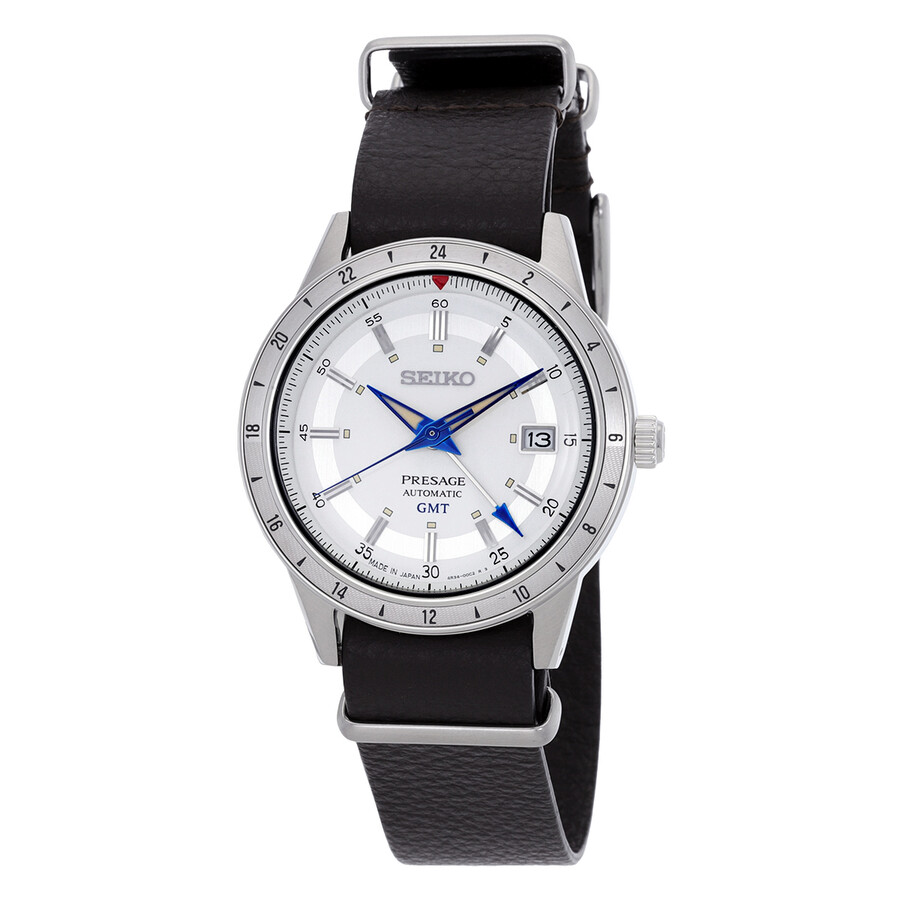 Seiko Presage GMT 110th Anniversary Limited Edition Automatic White ...