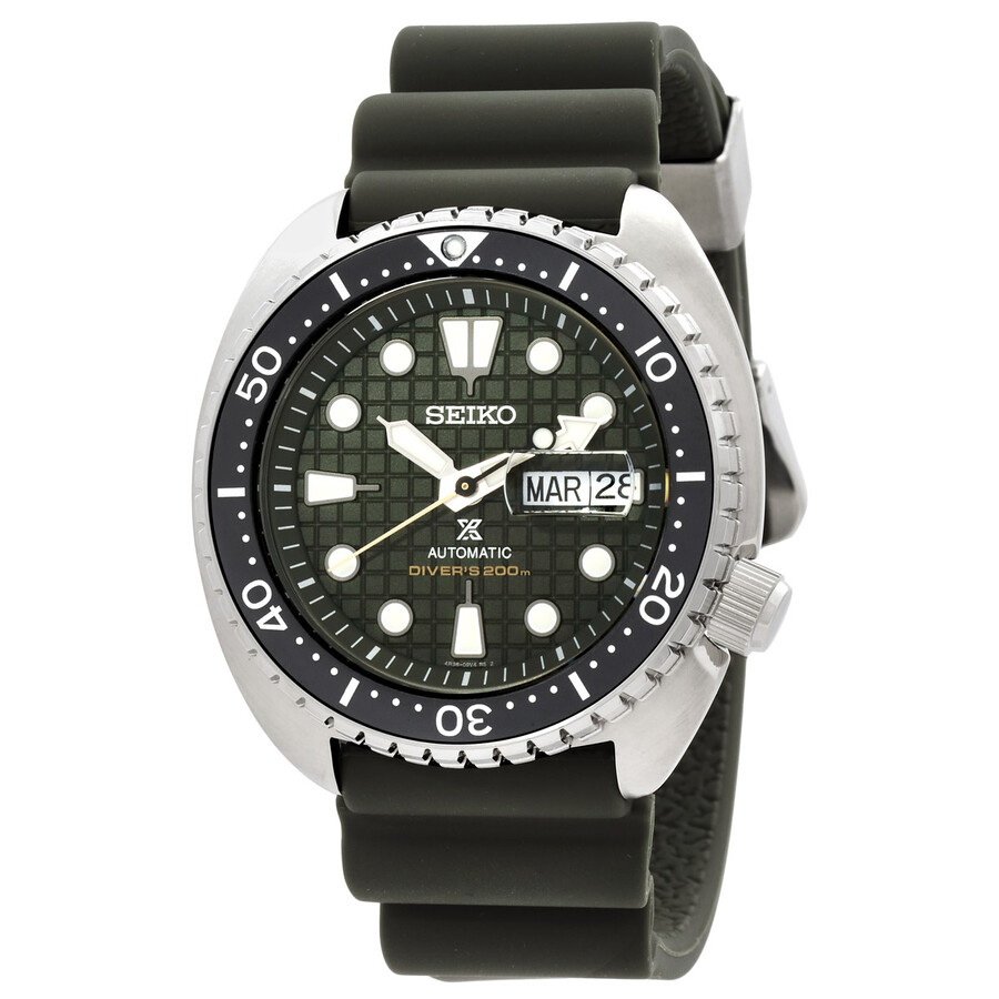Seiko Prospex Automatic Green Dial Men's Watch SRPE05K1 - Watches ...