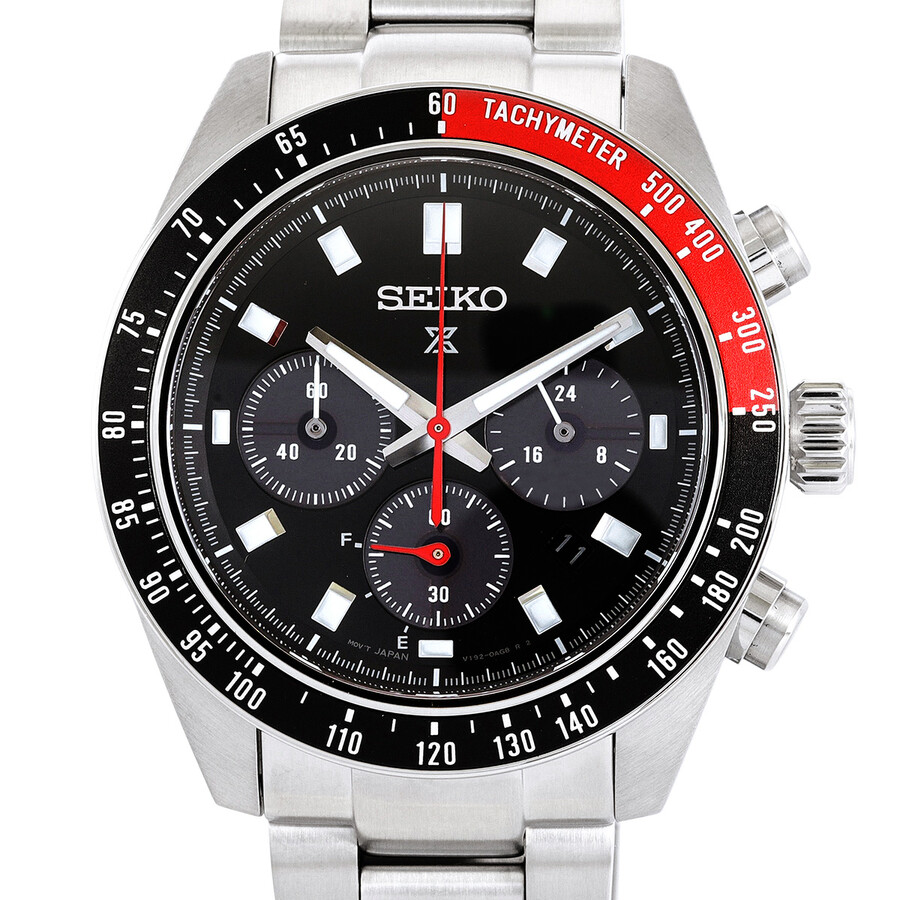 Seiko Prospex Chronograph Black Dial Men's Watch SSC915 029665218865 ...