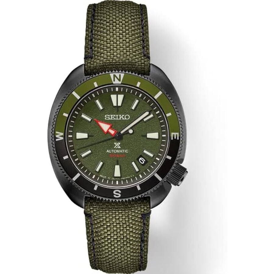 Seiko Prospex Land Tortoise Automatic Green Dial Men's Watch SRPJ31 ...