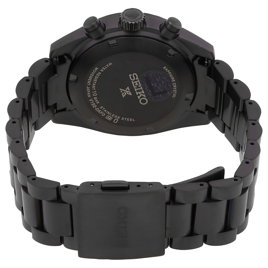 Seiko Prospex Speedtimer Chronograph Black Dial Men's Watch SSC917 ...