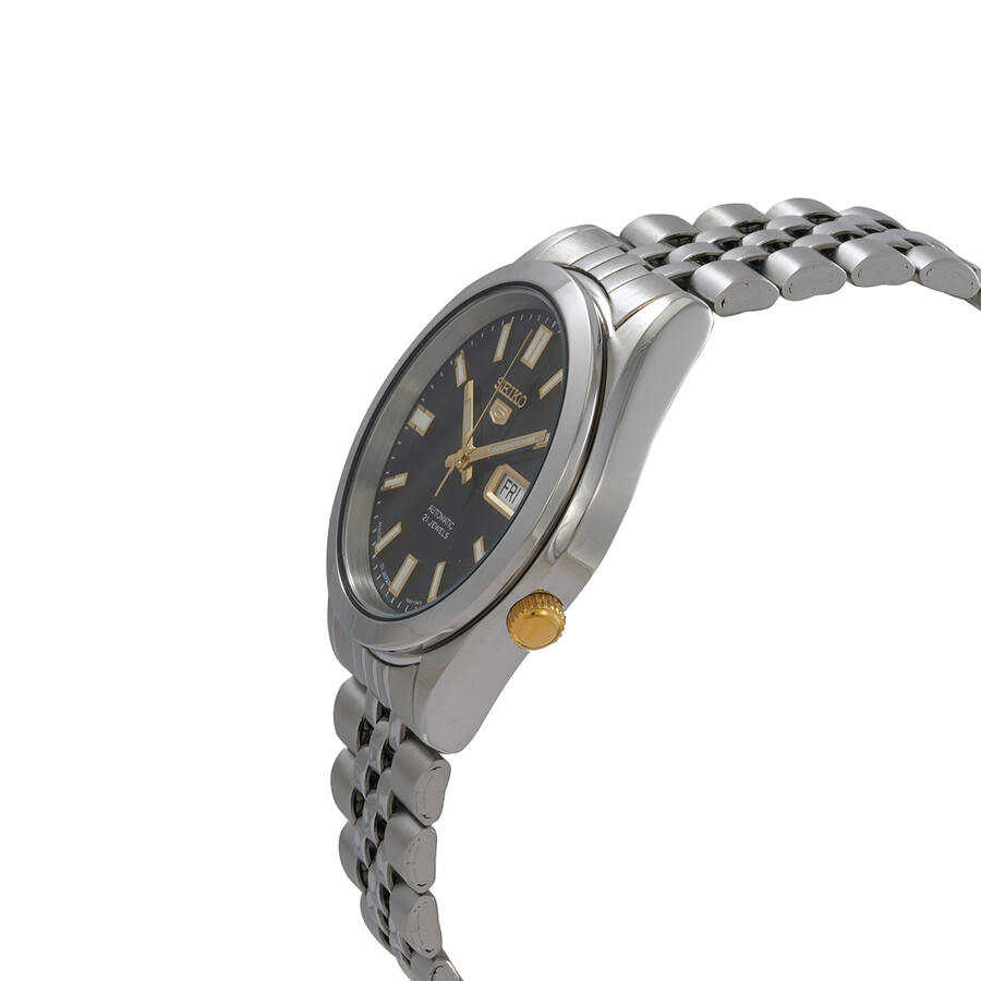 Seiko 5 Automatic Black Dial Men's Watch SNKF67J1 - Watches, Seiko 5 ...